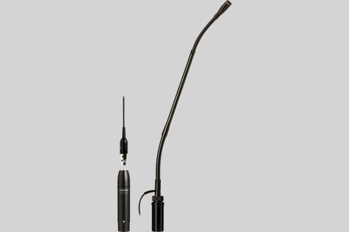 SHURE MX412 - МИКРОФОН НА ГУСИНОЙ ШЕЕ 31 СМ