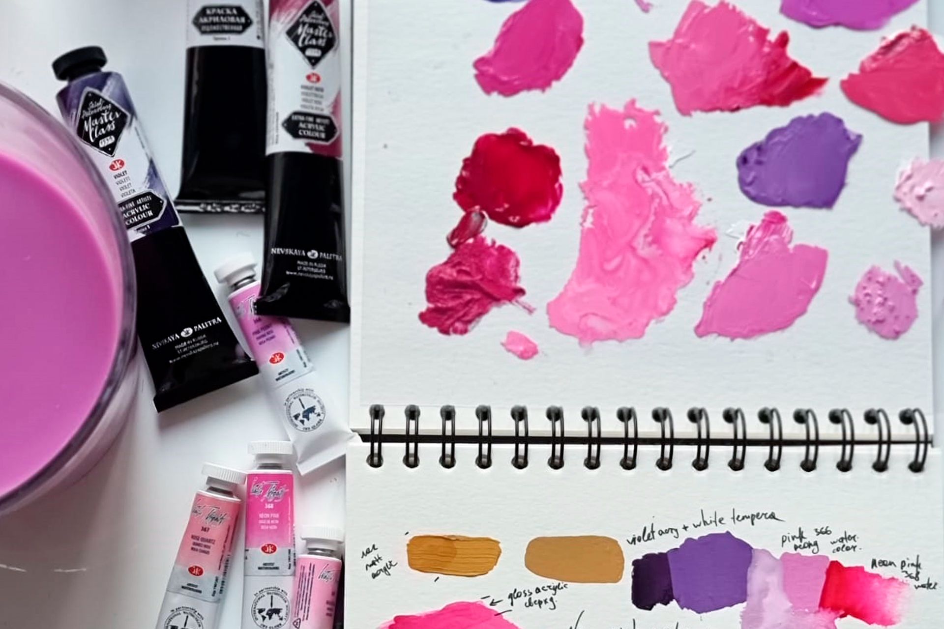 MASTER CLASS TEMPERA VS. OTHER MEDIA