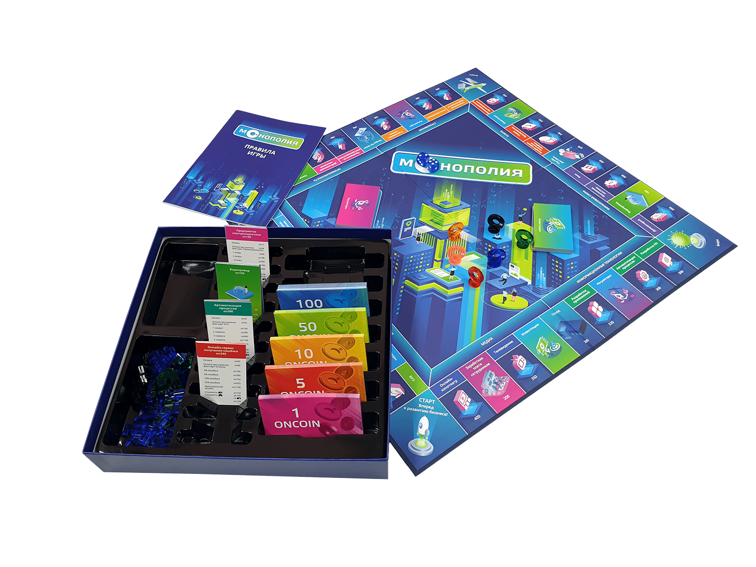 Монополия - корпоративные игры - типография Игропринт СПб