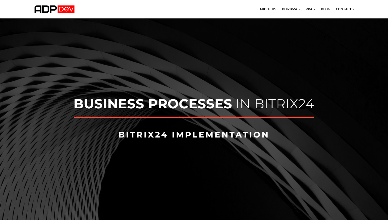 Business processes in Bitrix24