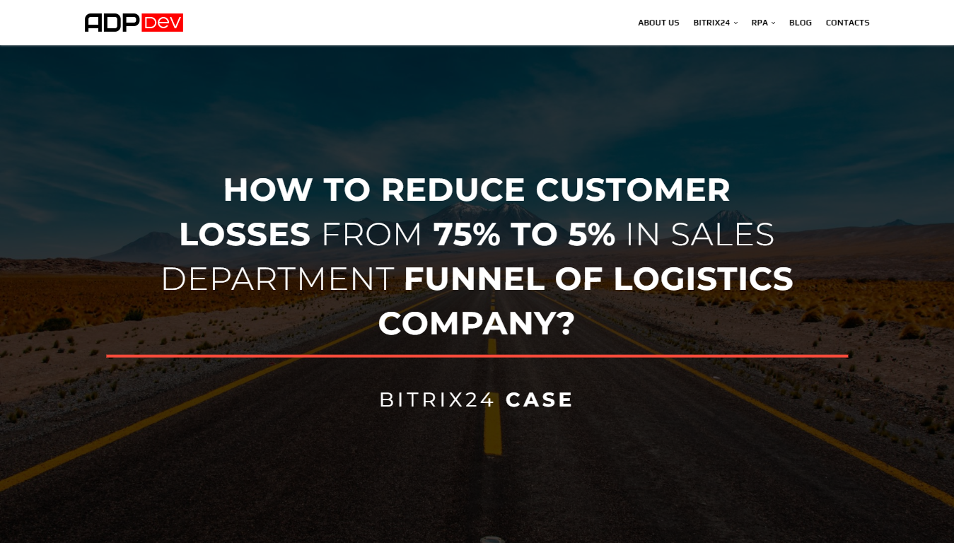 How to reduce customer losses from 75% to 5% in sales department?